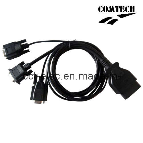 OBD-II 16P M to RS232 *2 +DB15P Cable - Buy Obd-Ii Cables, Obd2 Calbe ...